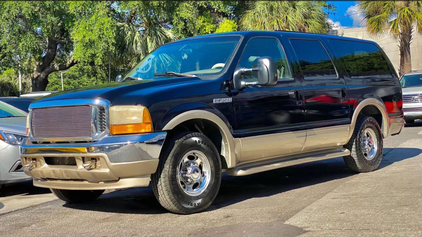 Black 2000 Ford Excursion for Sale - iSeeCars.com